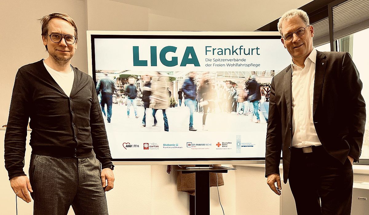 Dierk Dallwitz übergibt Vorsitz der Liga Frankfurt an Diakoniepfarrer Markus Eisele ...